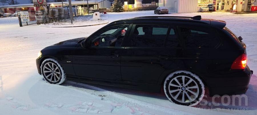Black BMW 320 2011 in Jelgava, with an engine capacity of 2.00 L and mileage of 319 thousand km for 4500 €, photo 3 on AUTOMOTO.COM.LV