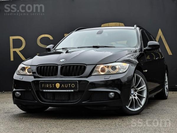 Black BMW 320 2011 in Tukums, with an engine capacity of 2.00 L and mileage of 309 thousand km for 6990 €, photo 2 on AUTOMOTO.COM.LV