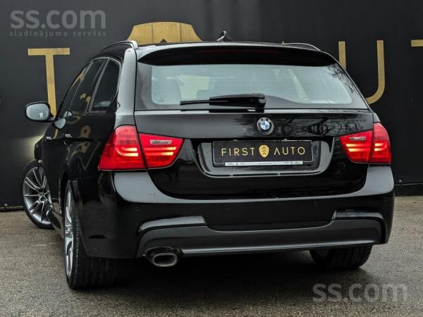 Black BMW 320 2011 in Tukums, with an engine capacity of 2.00 L and mileage of 309 thousand km for 6990 €, photo 3 on AUTOMOTO.COM.LV
