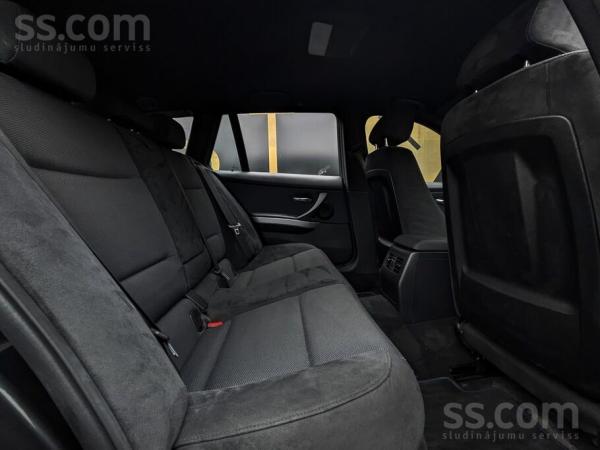 Black BMW 320 2011 in Tukums, with an engine capacity of 2.00 L and mileage of 309 thousand km for 6990 €, photo 8 on AUTOMOTO.COM.LV