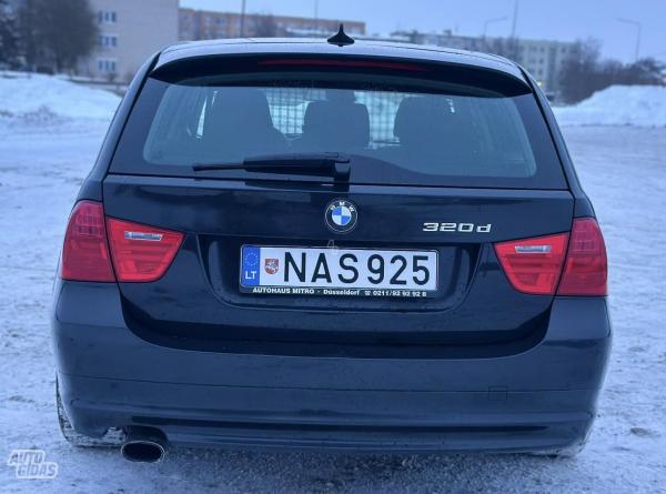 Black BMW 320 2011 in Radviliskis, with an engine capacity of 2.00 L and mileage of 240 thousand km for 4600 €, photo 8 on AUTOMOTO.COM.LV