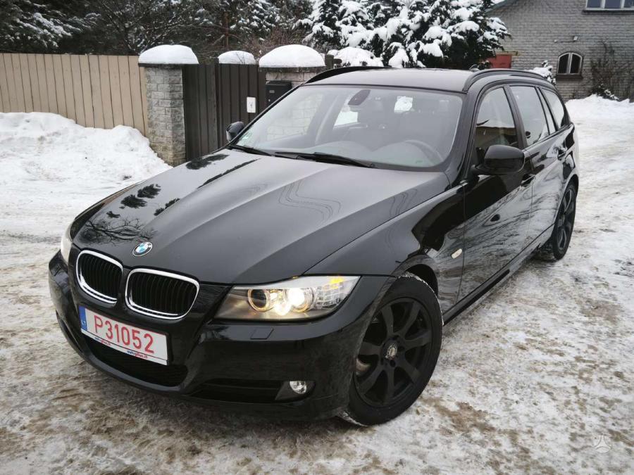 Black BMW 320 2011 in Prienai, with an engine capacity of 2.00 L and mileage of 310 thousand km for 5250 €, photo 1 on AUTOMOTO.COM.LV