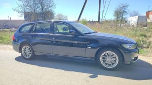 Black BMW 320 2011 in Kaunas, with an engine capacity of 2.00 L and mileage of 335 thousand km for 2800 €, photo 8 on AUTOMOTO.COM.LV