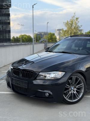 Black BMW 320 2011 in Riga, with an engine capacity of 2.00 L and mileage of 330 thousand km for 6499 €, photo  on AUTOMOTO.COM.LV