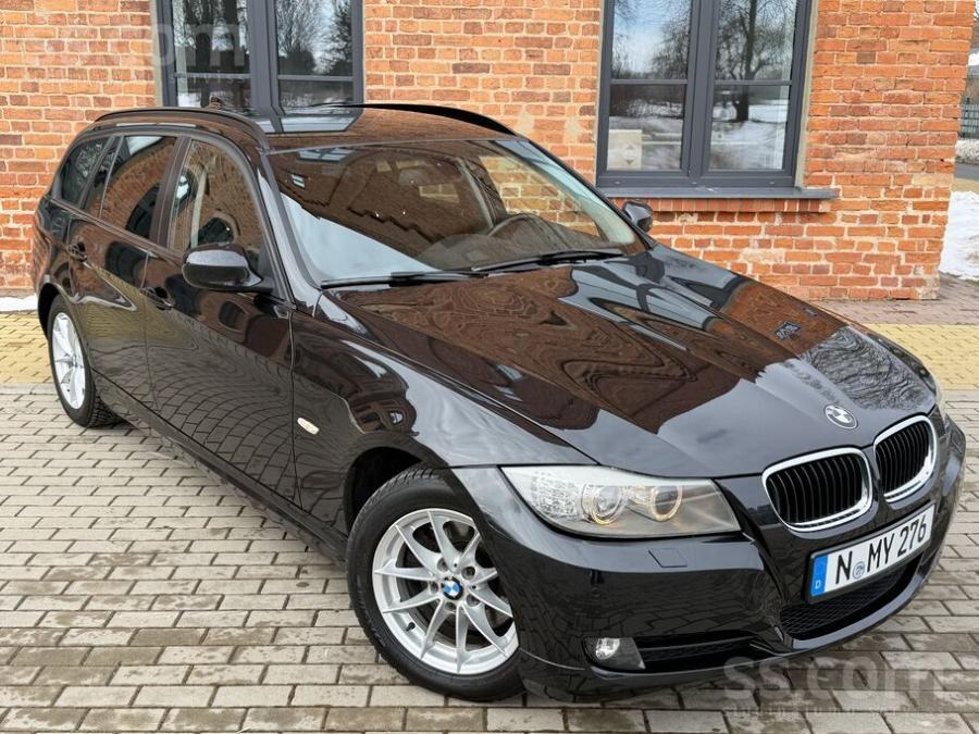 Black BMW 320 2011 in Riga, with an engine capacity of 2.00 L and mileage of 282 thousand km for 5850 €, photo 1 on AUTOMOTO.COM.LV
