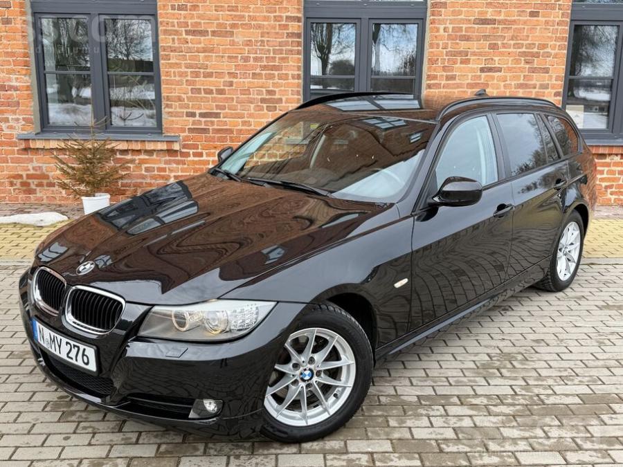 Black BMW 320 2011 in Riga, with an engine capacity of 2.00 L and mileage of 282 thousand km for 5850 €, photo 4 on AUTOMOTO.COM.LV
