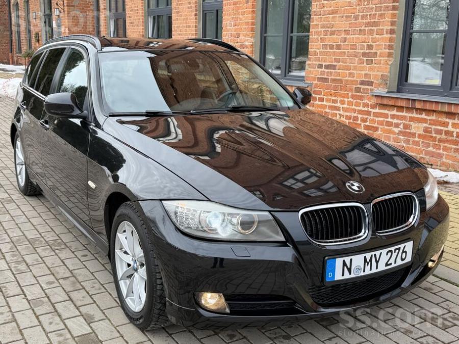 Black BMW 320 2011 in Riga, with an engine capacity of 2.00 L and mileage of 282 thousand km for 5850 €, photo 8 on AUTOMOTO.COM.LV