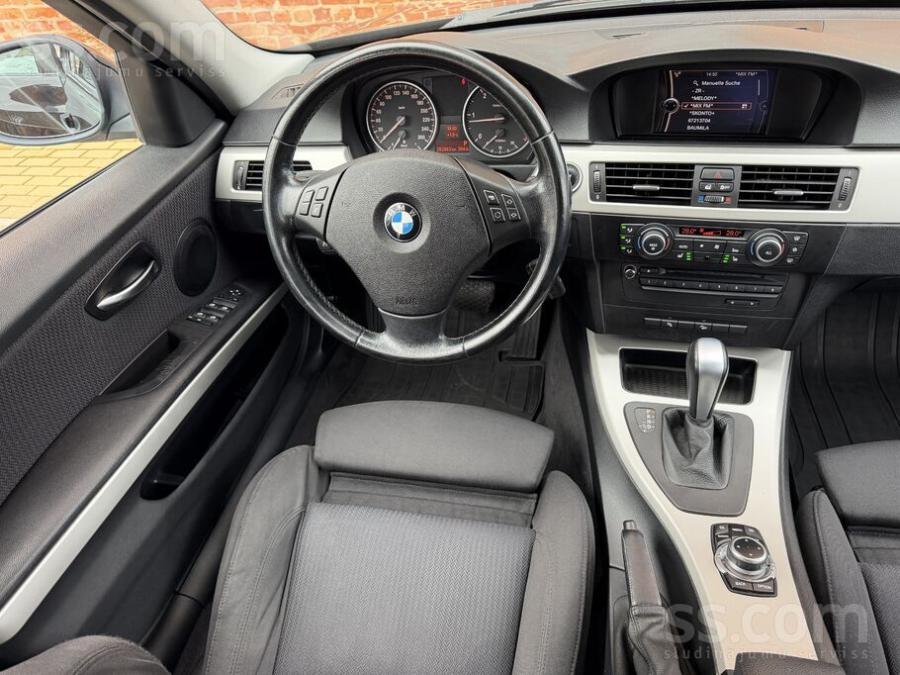 Black BMW 320 2011 in Riga, with an engine capacity of 2.00 L and mileage of 282 thousand km for 5850 €, photo 22 on AUTOMOTO.COM.LV