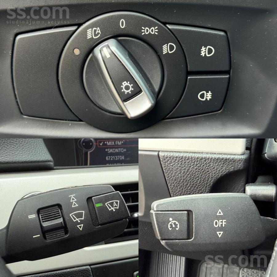 Black BMW 320 2011 in Riga, with an engine capacity of 2.00 L and mileage of 282 thousand km for 5850 €, photo 25 on AUTOMOTO.COM.LV