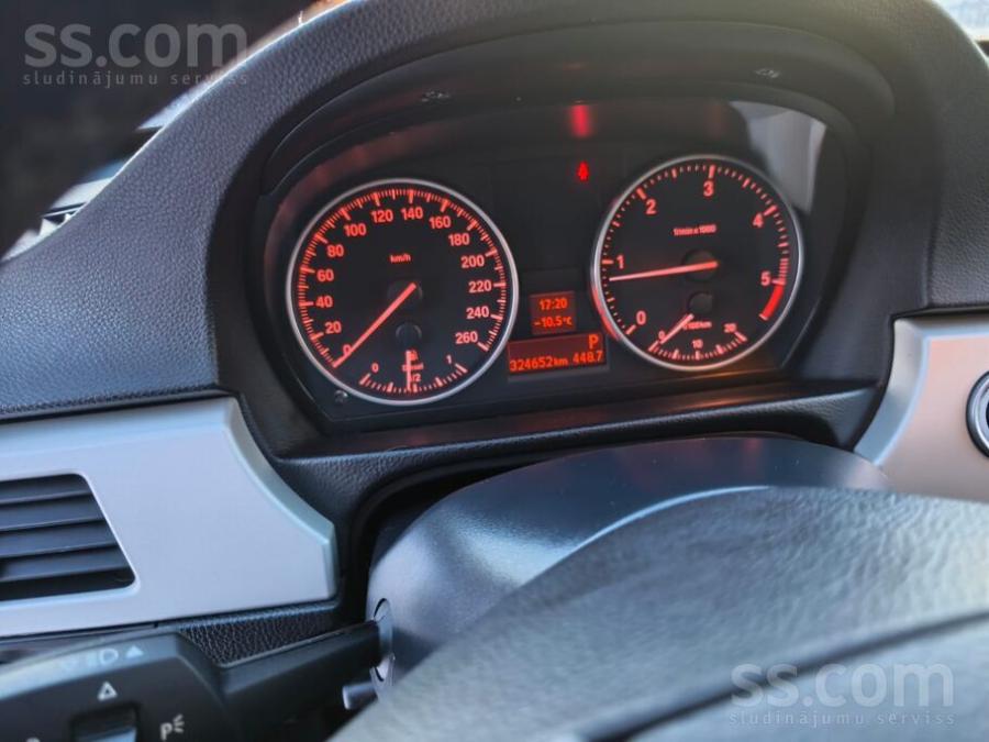 Melns BMW 320 2011 Jelgava, ar dzinēja tilpumu 2.00 L un nobraukumu 325 tūkst. km par 4650 €, foto 10 vietnē AUTOMOTO.COM.LV