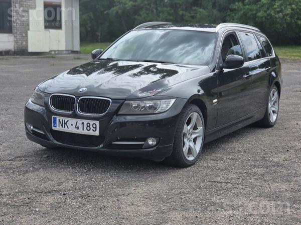 Black BMW 320 2011 in Talsi, with an engine capacity of 2.00 L and mileage of 284 thousand km for 5990 €, photo 1 on AUTOMOTO.COM.LV