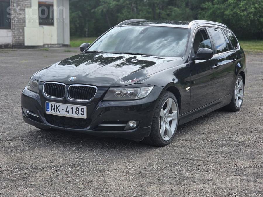 Black BMW 320 2011 in Talsi, with an engine capacity of 2.00 L and mileage of 284 thousand km for 5990 €, photo 1 on AUTOMOTO.COM.LV