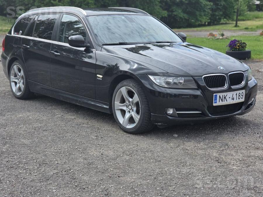 Black BMW 320 2011 in Talsi, with an engine capacity of 2.00 L and mileage of 284 thousand km for 5990 €, photo 3 on AUTOMOTO.COM.LV