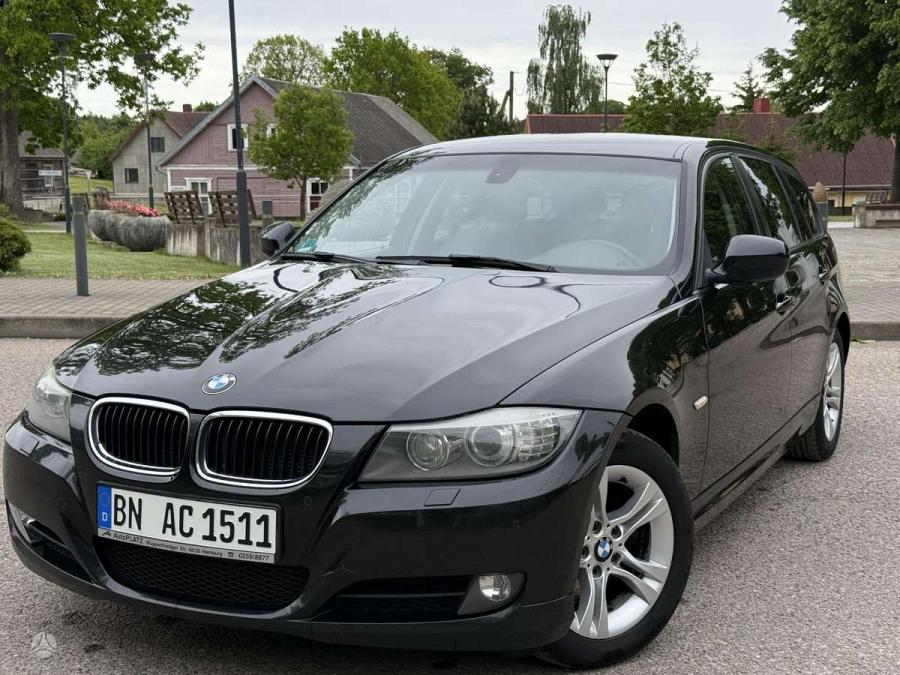 Black BMW 320 2011 in Kaunas, with an engine capacity of 2.00 L and mileage of 260 thousand km for 4250 €, photo 10 on AUTOMOTO.COM.LV