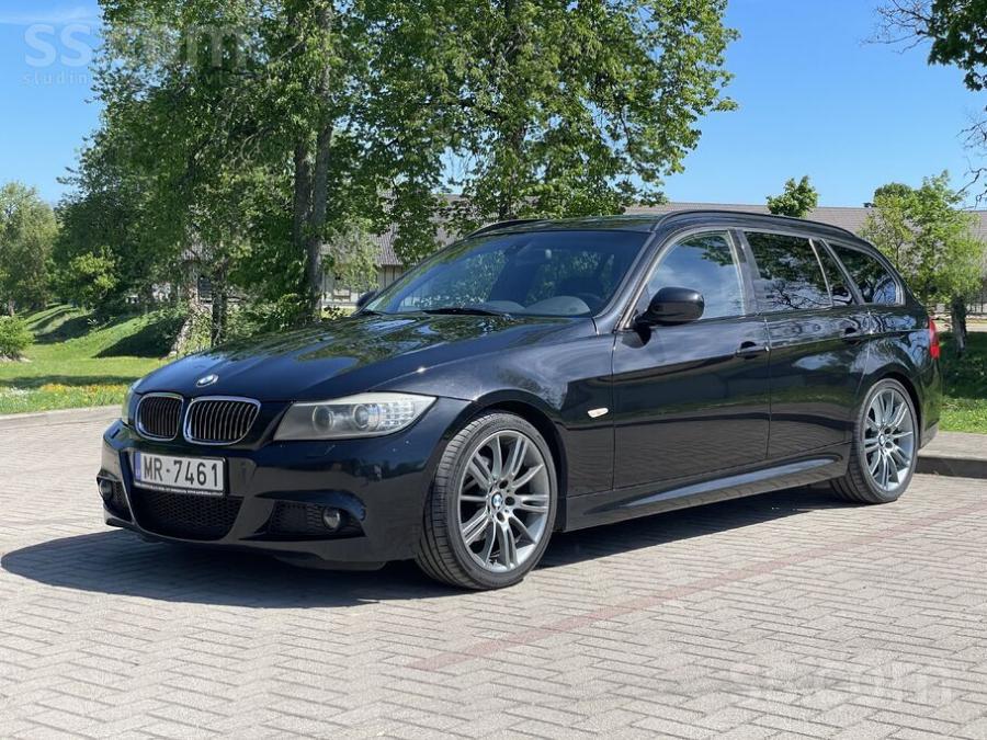 Melns BMW 320 2011 Valmiera, ar dzinēja tilpumu 2.00 L un nobraukumu 338 tūkst. km par 6100 €, foto 1 vietnē AUTOMOTO.COM.LV