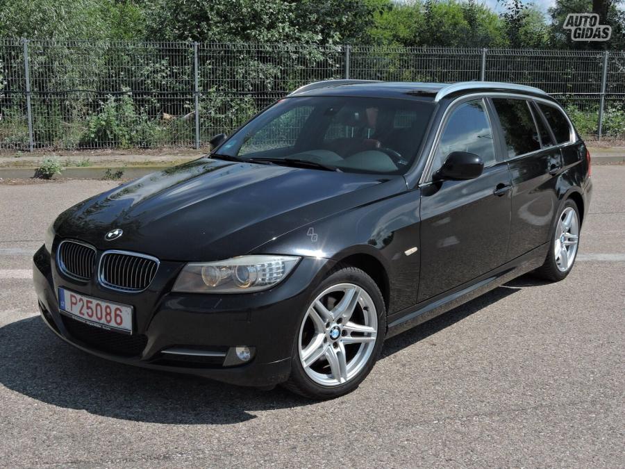 Black BMW 320 2011 in Marijampole, with an engine capacity of 2.00 L and mileage of 345 thousand km for 5150 €, photo 1 on AUTOMOTO.COM.LV
