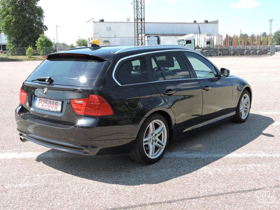 Black BMW 320 2011 in Marijampole, with an engine capacity of 2.00 L and mileage of 345 thousand km for 5150 €, photo 8 on AUTOMOTO.COM.LV