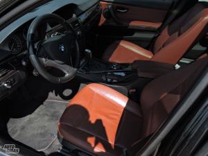 Black BMW 320 2011 in Marijampole, with an engine capacity of 2.00 L and mileage of 345 thousand km for 5150 €, photo 11 on AUTOMOTO.COM.LV