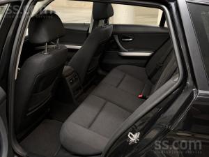 Black BMW 320 2011 in Riga, with an engine capacity of 2.00 L and mileage of 248 thousand km for 5850 €, photo 9 on AUTOMOTO.COM.LV