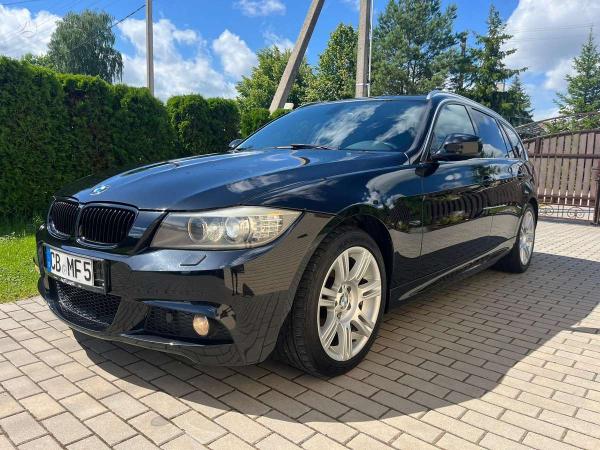 Black BMW 320 2011 in Marijampole, with an engine capacity of 2.00 L and mileage of 255 thousand km for 5350 €, photo 1 on AUTOMOTO.COM.LV