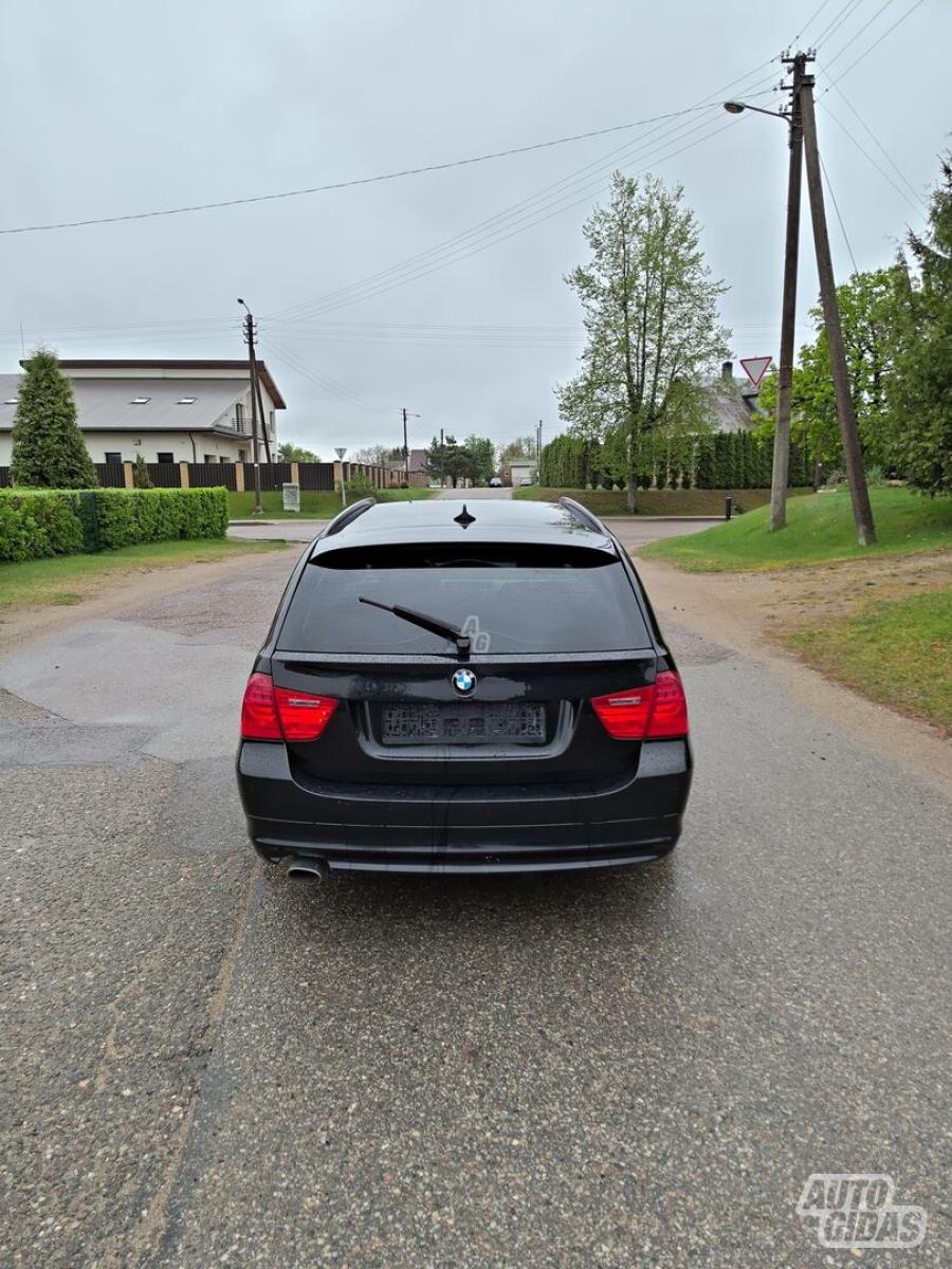 Black BMW 320 2011 in Utena, with an engine capacity of 2.00 L and mileage of 300 thousand km for 3600 €, photo 6 on AUTOMOTO.COM.LV