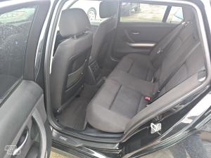 Black BMW 320 2011 in Utena, with an engine capacity of 2.00 L and mileage of 300 thousand km for 3600 €, photo 11 on AUTOMOTO.COM.LV