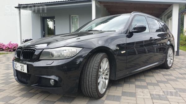 Black BMW 320 2011 in Riga, with an engine capacity of 2.00 L and mileage of 310 thousand km for 6950 €, photo 9 on AUTOMOTO.COM.LV