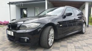 Black BMW 320 2011 in Riga, with an engine capacity of 2.00 L and mileage of 310 thousand km for 6950 €, photo 10 on AUTOMOTO.COM.LV