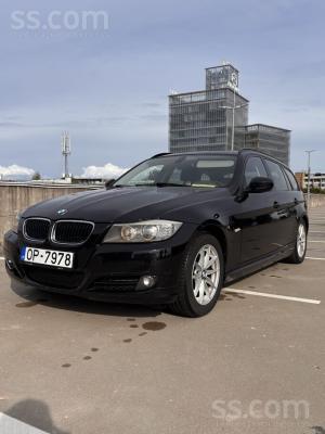 Black BMW 320 2011 in Riga, with an engine capacity of 2.00 L and mileage of 338 thousand km for 4750 €, photo 6 on AUTOMOTO.COM.LV