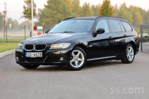 Black BMW 320 2011 in Jelgava, with an engine capacity of 2.00 L and mileage of 321 thousand km for 5650 €, photo  on AUTOMOTO.COM.LV