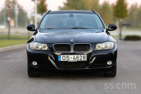 Black BMW 320 2011 in Jelgava, with an engine capacity of 2.00 L and mileage of 321 thousand km for 5650 €, photo 3 on AUTOMOTO.COM.LV
