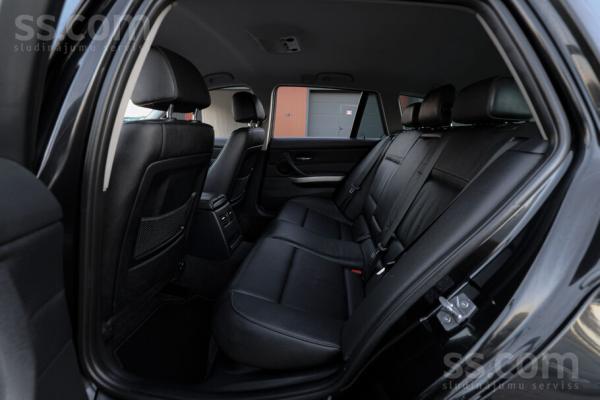 Black BMW 320 2011 in Jelgava, with an engine capacity of 2.00 L and mileage of 321 thousand km for 5650 €, photo 9 on AUTOMOTO.COM.LV