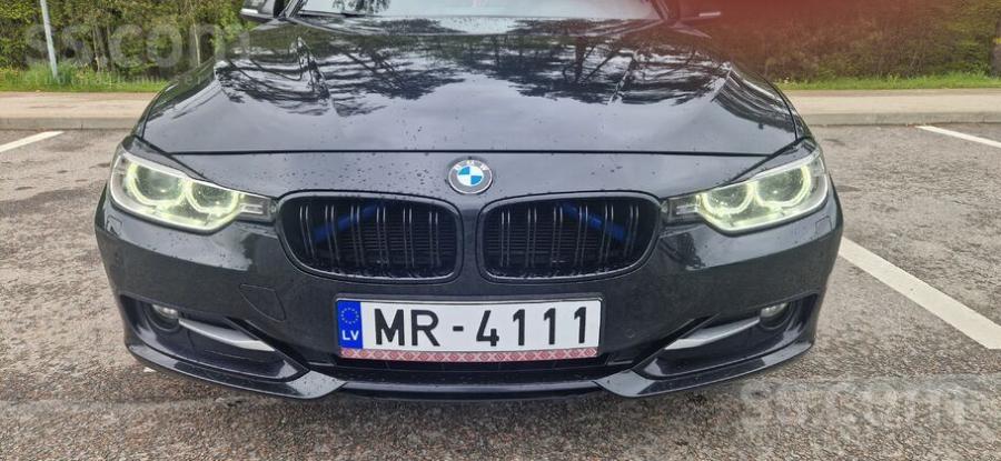 Melns BMW 320 2012 Jēkabpils, ar dzinēja tilpumu 2.00 L un nobraukumu 240 tūkst. km par 8900 €, foto 1 vietnē AUTOMOTO.COM.LV