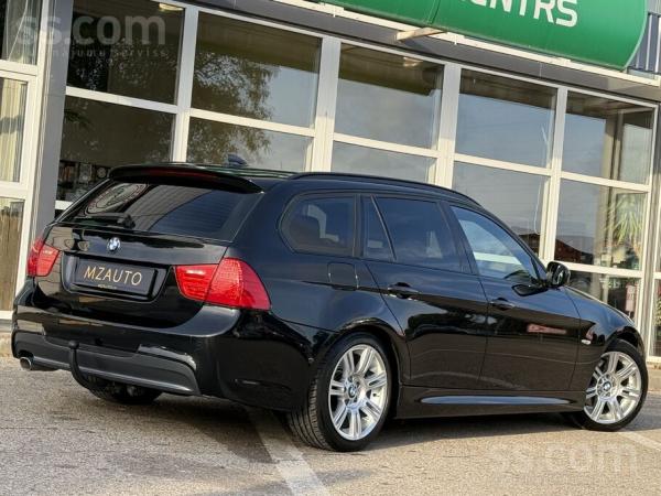 Black BMW 320 2012 in Tukums, with an engine capacity of 2.00 L and mileage of 270 thousand km for 7200 €, photo 4 on AUTOMOTO.COM.LV