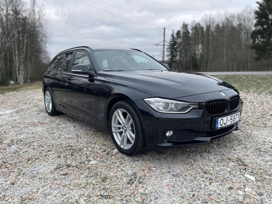 Black BMW 320 2012 in Cesis, with an engine capacity of 2.00 L and mileage of 0 thousand km for 7990 €, photo 5 on AUTOMOTO.COM.LV