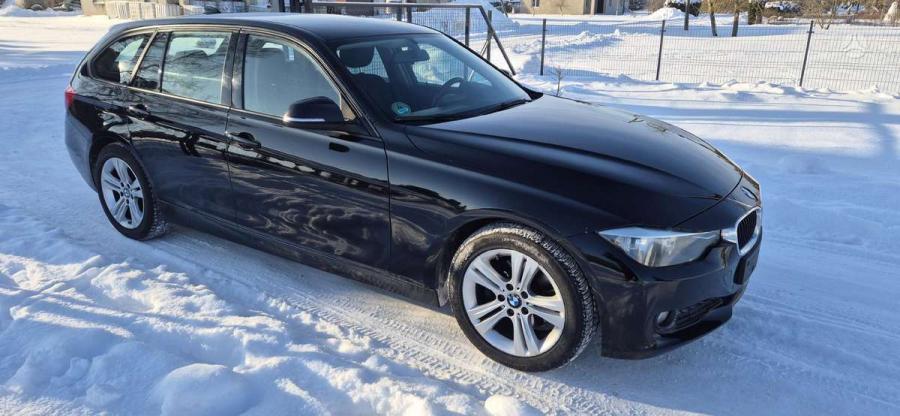 Black BMW 320 2012 in Kupiskis, with an engine capacity of 2.00 L and mileage of 330 thousand km for 5500 €, photo 1 on AUTOMOTO.COM.LV