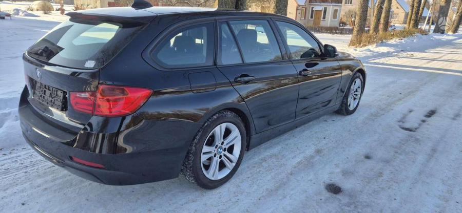 Black BMW 320 2012 in Kupiskis, with an engine capacity of 2.00 L and mileage of 330 thousand km for 5500 €, photo 6 on AUTOMOTO.COM.LV