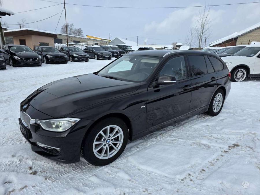 Black BMW 320 2012 in Telschi, with an engine capacity of 2.00 L and mileage of 248 thousand km for 7200 €, photo 7 on AUTOMOTO.COM.LV