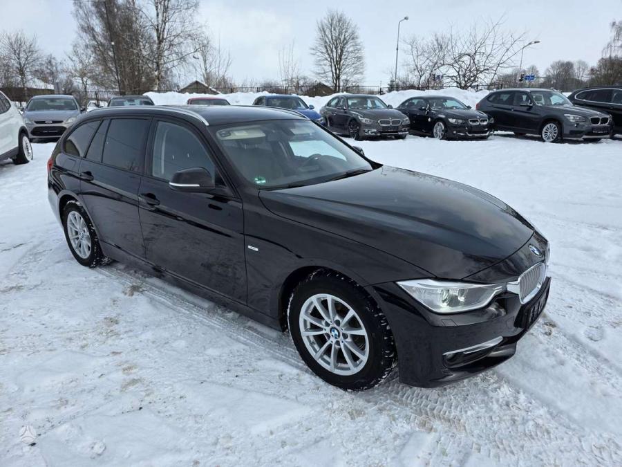 Black BMW 320 2012 in Telschi, with an engine capacity of 2.00 L and mileage of 248 thousand km for 7200 €, photo 8 on AUTOMOTO.COM.LV