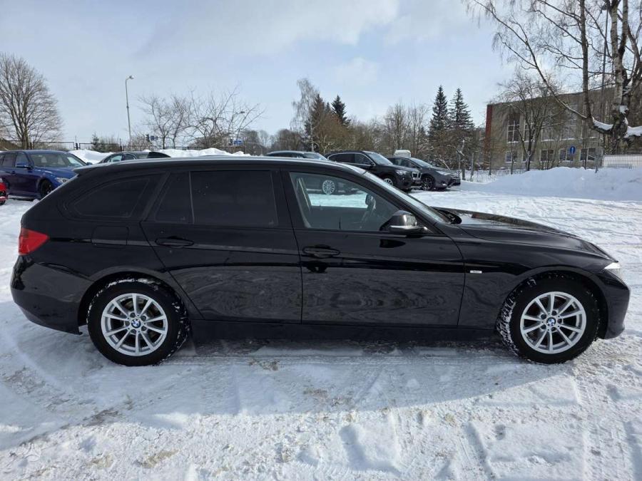 Black BMW 320 2012 in Telschi, with an engine capacity of 2.00 L and mileage of 248 thousand km for 7200 €, photo 12 on AUTOMOTO.COM.LV