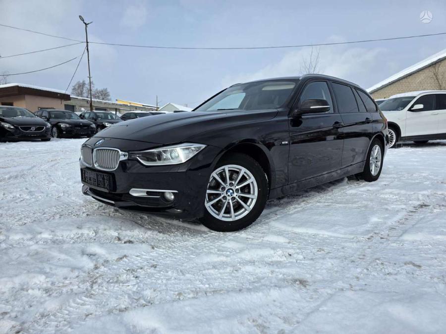 Black BMW 320 2012 in Telschi, with an engine capacity of 2.00 L and mileage of 248 thousand km for 7200 €, photo 13 on AUTOMOTO.COM.LV