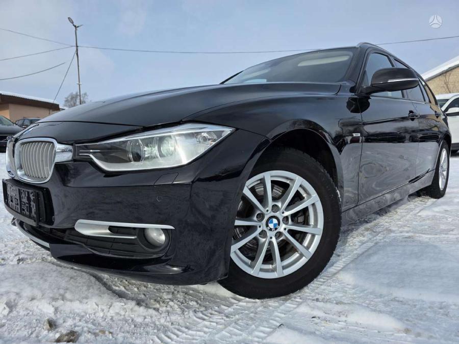 Black BMW 320 2012 in Telschi, with an engine capacity of 2.00 L and mileage of 248 thousand km for 7200 €, photo 14 on AUTOMOTO.COM.LV