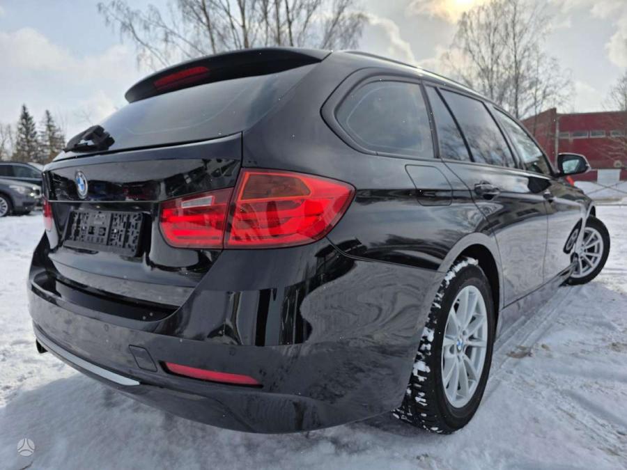 Black BMW 320 2012 in Telschi, with an engine capacity of 2.00 L and mileage of 248 thousand km for 7200 €, photo 15 on AUTOMOTO.COM.LV