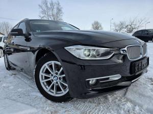 Black BMW 320 2012 in Telschi, with an engine capacity of 2.00 L and mileage of 248 thousand km for 7200 €, photo 17 on AUTOMOTO.COM.LV