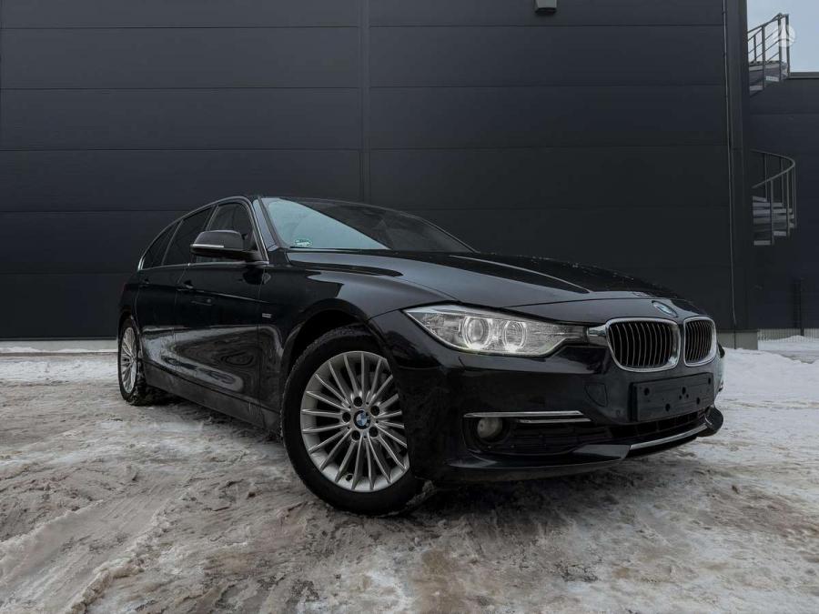 Black BMW 320 2012 in Riga, with an engine capacity of 2.00 L and mileage of 281 thousand km for 8888 €, photo 2 on AUTOMOTO.COM.LV