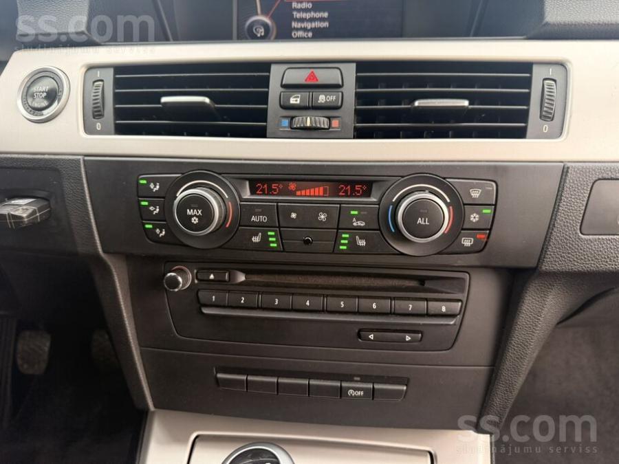 Melns BMW 320 2012 Ogre, ar dzinēja tilpumu 2.00 L un nobraukumu 276 tūkst. km par 4990 €, foto 13 vietnē AUTOMOTO.COM.LV