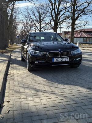 Black BMW 320 2012 in Valmiera, with an engine capacity of 2.00 L and mileage of 304 thousand km for 7800 €, photo 4 on AUTOMOTO.COM.LV