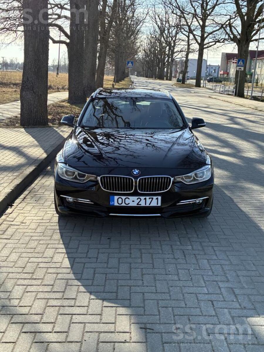 Black BMW 320 2012 in Valmiera, with an engine capacity of 2.00 L and mileage of 304 thousand km for 7800 €, photo 5 on AUTOMOTO.COM.LV