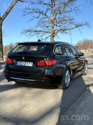 Black BMW 320 2012 in Valmiera, with an engine capacity of 2.00 L and mileage of 304 thousand km for 7800 €, photo 9 on AUTOMOTO.COM.LV