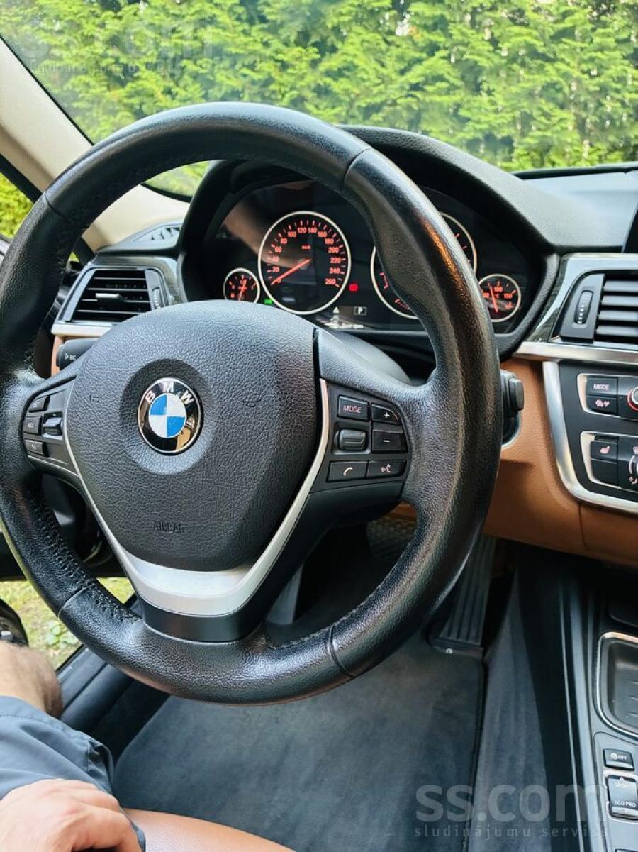 Black BMW 320 2012 in Valmiera, with an engine capacity of 2.00 L and mileage of 304 thousand km for 7800 €, photo 18 on AUTOMOTO.COM.LV
